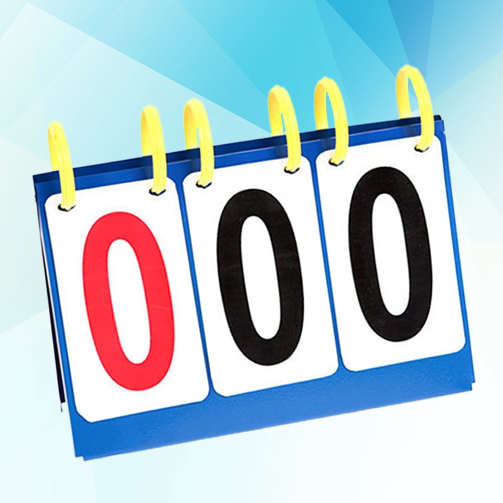 HOMEMAXS Portable Table Scoreboard Scoring Marker Scoreboard Table ...
