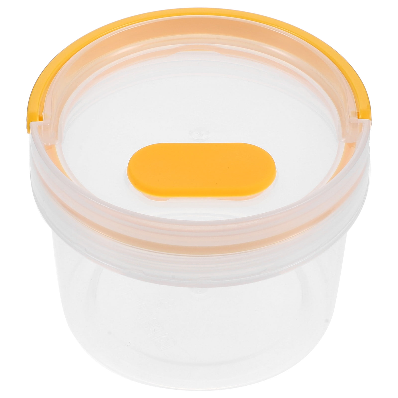 Portable Transparent PP Ice Cream Container for Home with Tight Cover ...