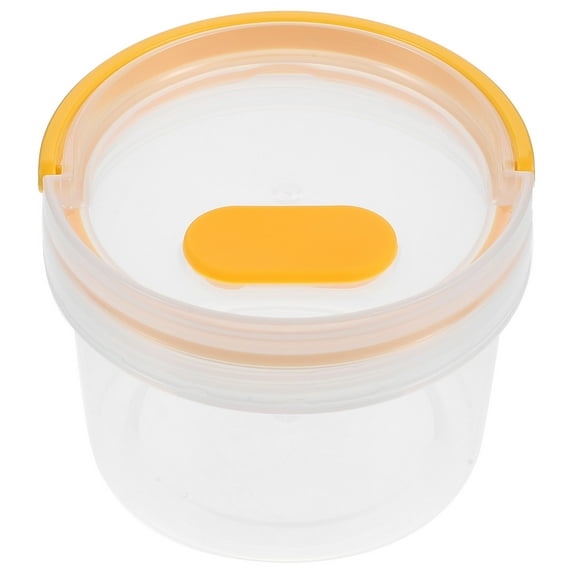 Portable Transparent PP Ice Cream Container for Home with Tight Cover ...