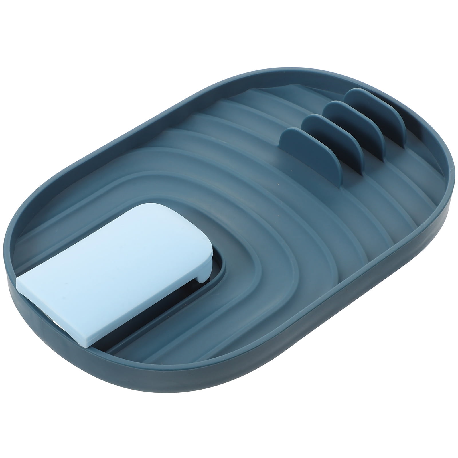 HOMEMAXS Pot Lid Holder Kitchen Spoon Ladle Rest Countertop Organizer ...