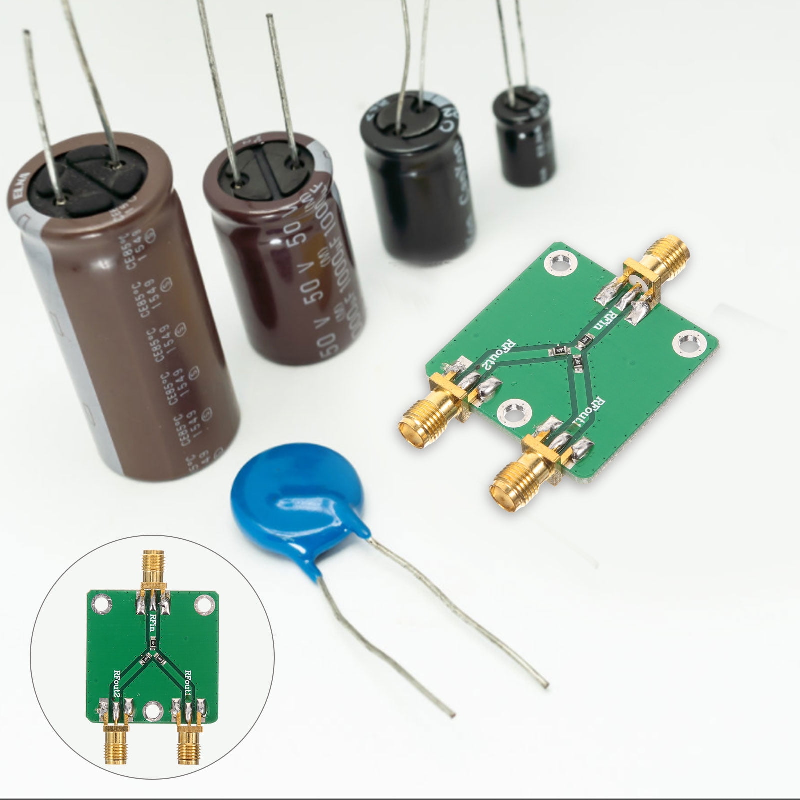 HOMEMAXS Power Splitter Coaxial Cable Splitter Combiner Power ...