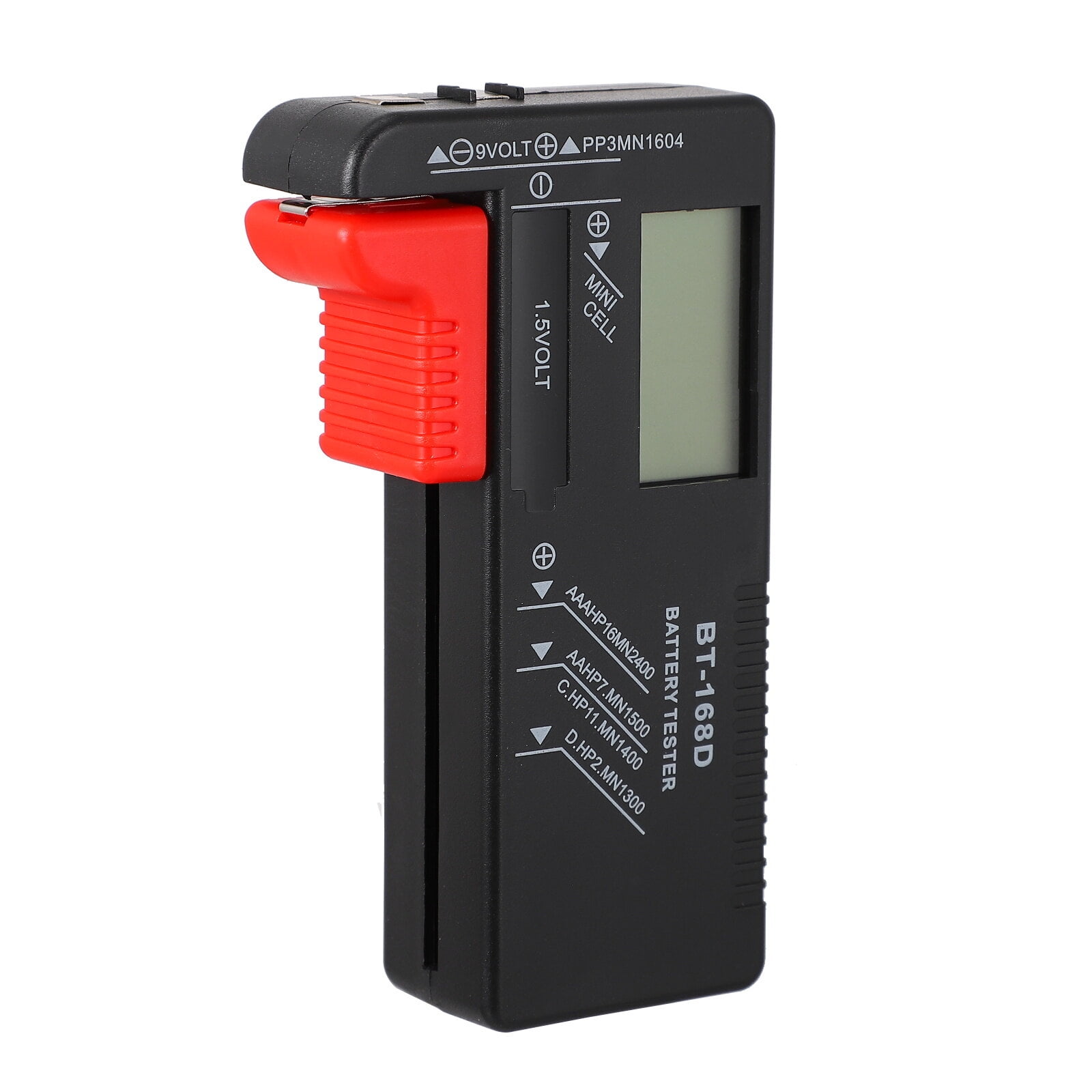 HOMEMAXS Power Tester Portable Cell Batteries Battery Checker Voltmeter ...