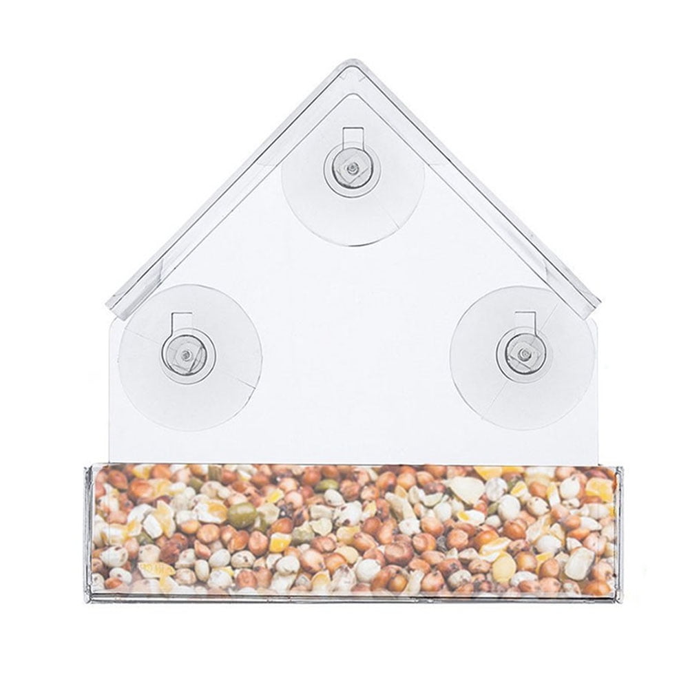 HOMEMAXS Practical Bird House Wall-mounted Bird Feeder 15*15cm ...