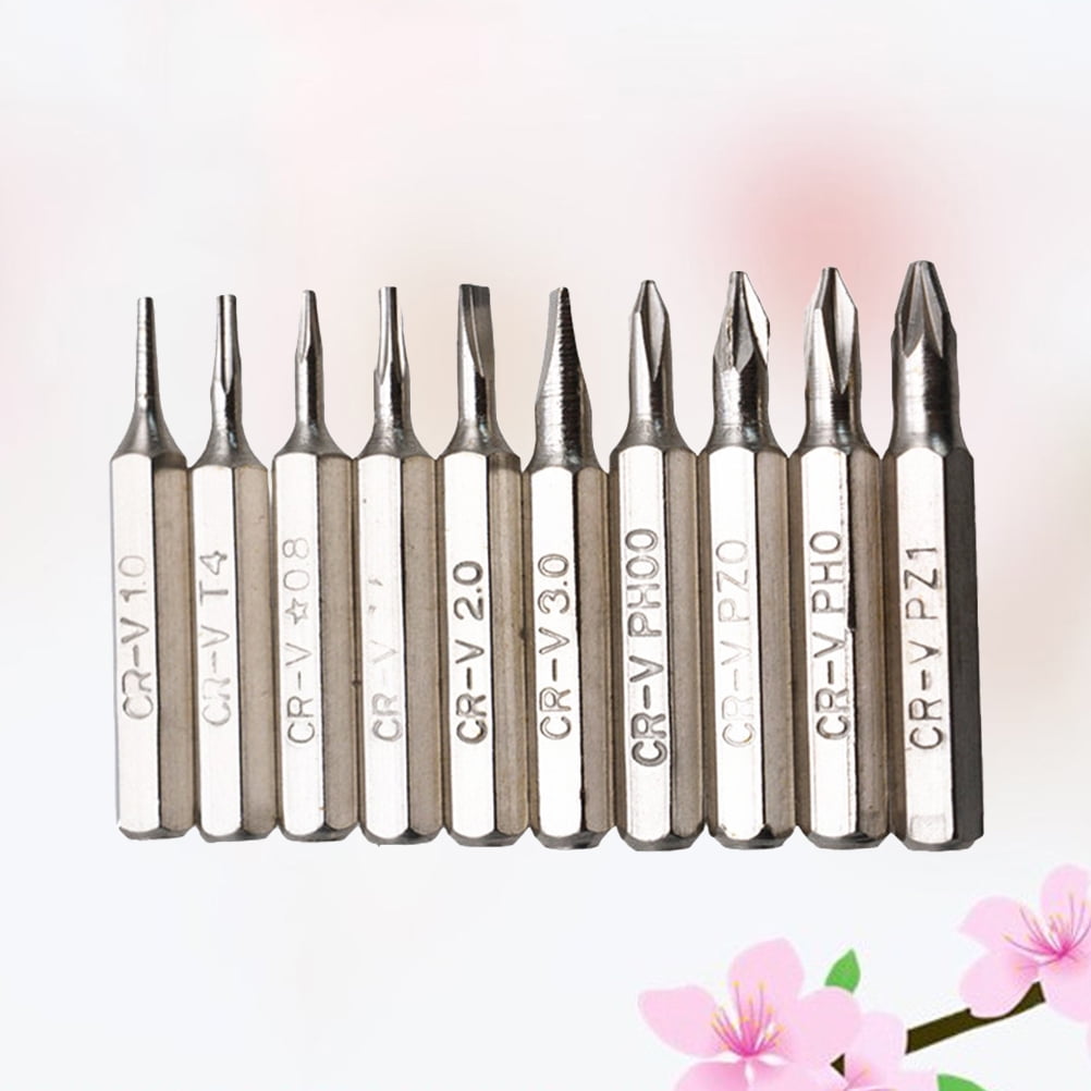 HOMEMAXS Practical Material Bit Set for Screwdriver Use Includes PH00 ...