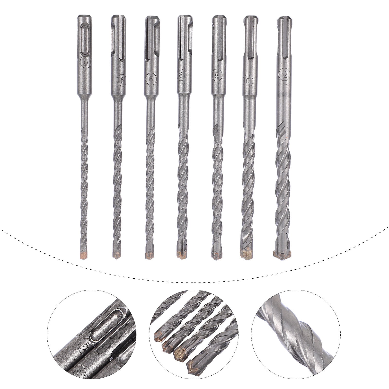 MOKKHNB Round Handle Drill Bits for Corrosion Resistance in Maintenance ...