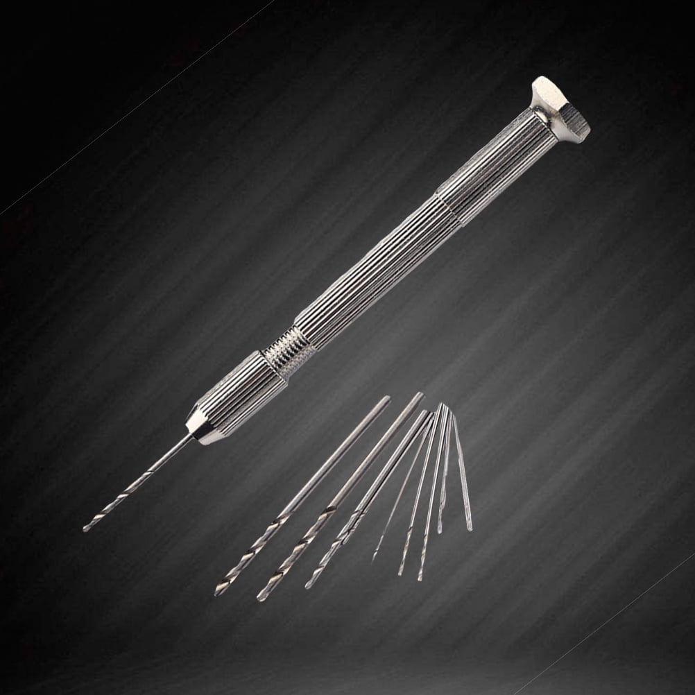 HOMEMAXS Precision Pin Vise Hand Drill with Drill Bits Set of 10 Pieces ...