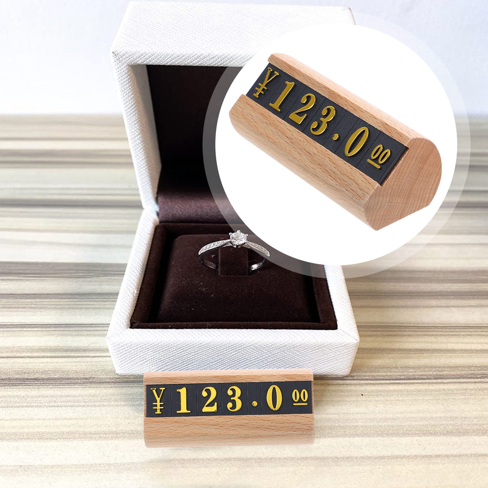 Prices Display Cube Adjustable Prices Tag for Jewelry Prices Display ...