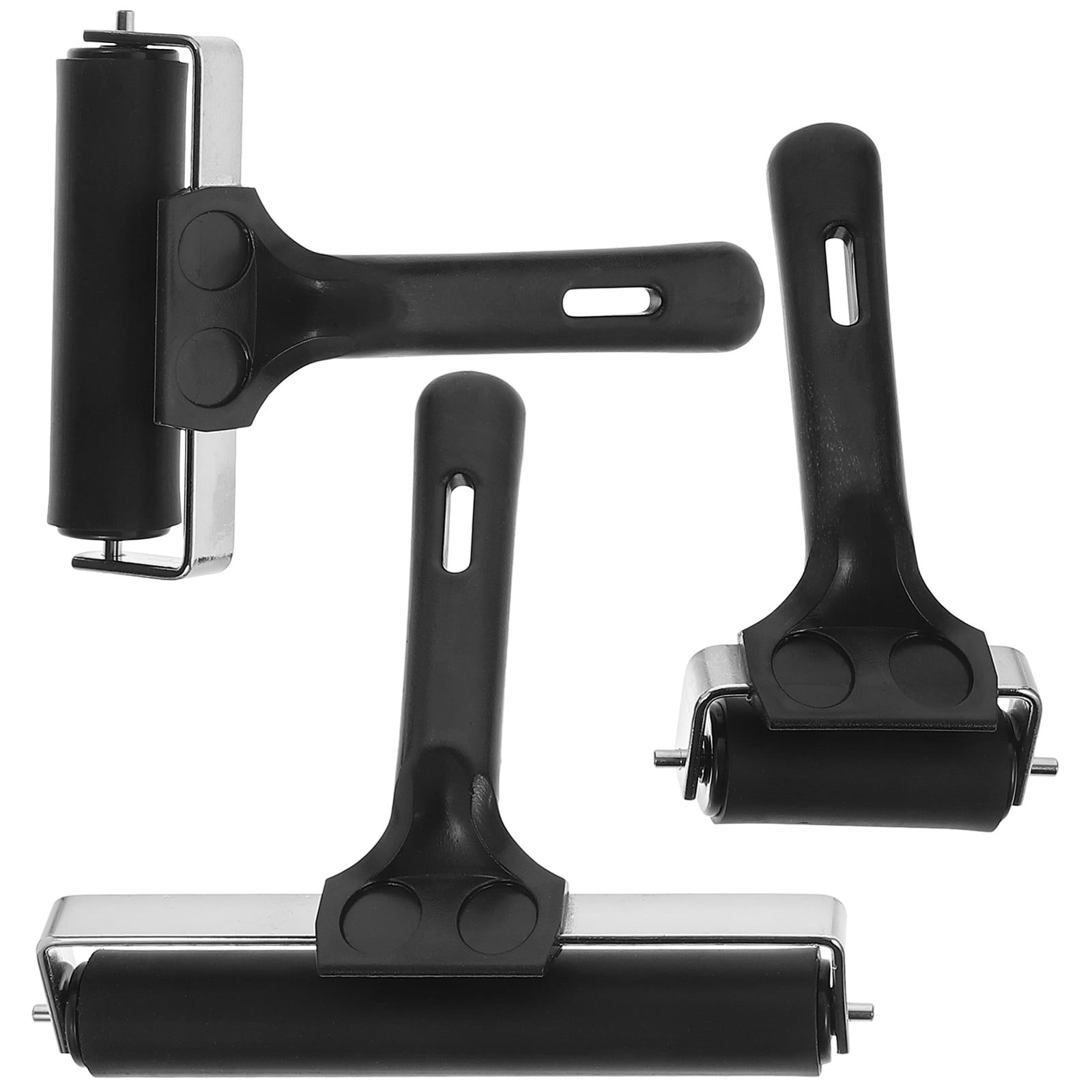 HOMEMAXS Professional Rubber Ink Roller for Painting with Ergonomic ...