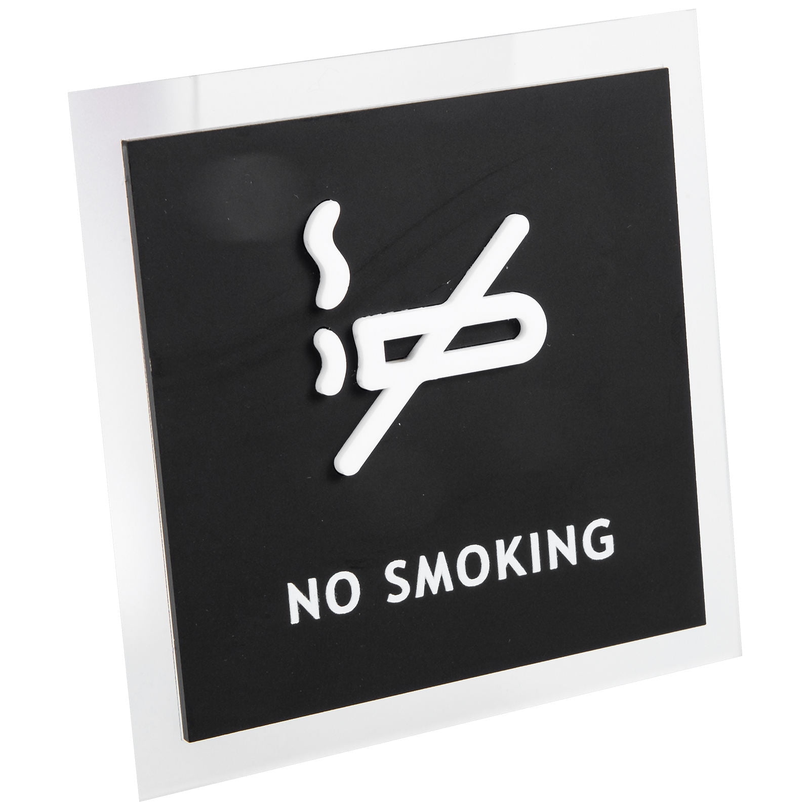 Public Warning Sign No Smoking Indicator Soliciting - Walmart.com