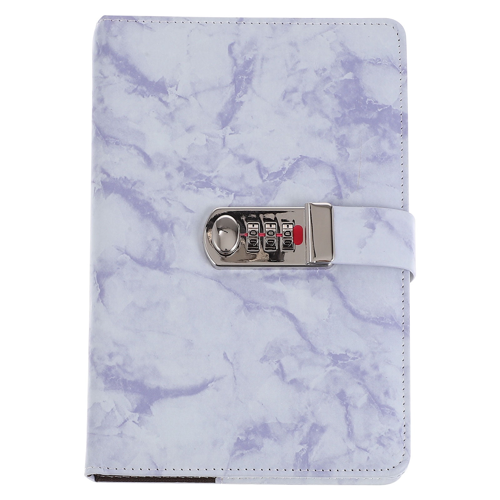 Purple Diary Book with Password Lock for Students Made of PU and ...