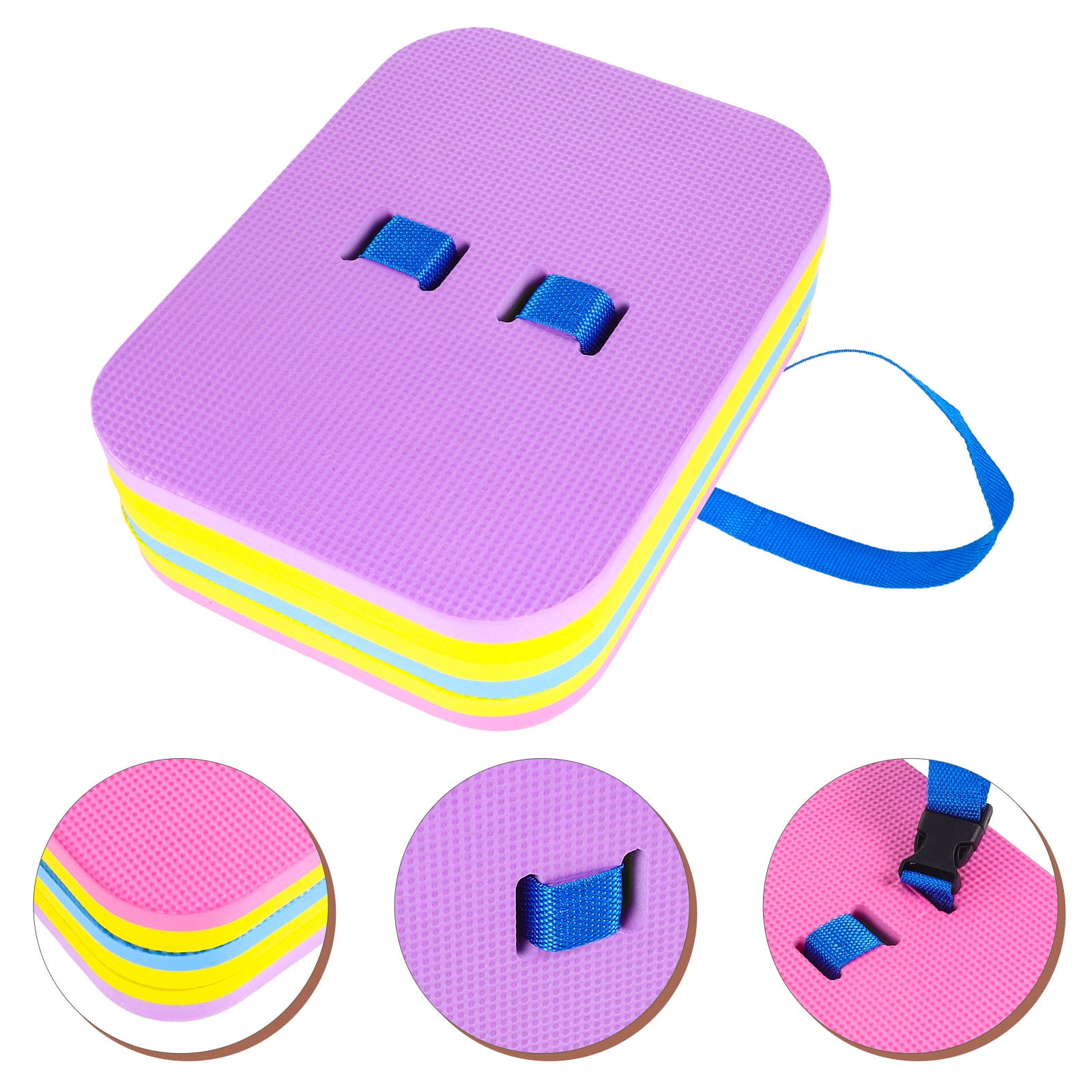 HOMEMAXS Purple EVA Swim Float for Kids Practice Swimming with ...