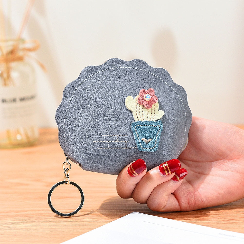 HOMEMAXS Purse for Girls Cactus Change Key Bag Cactus Pattern Purse ...