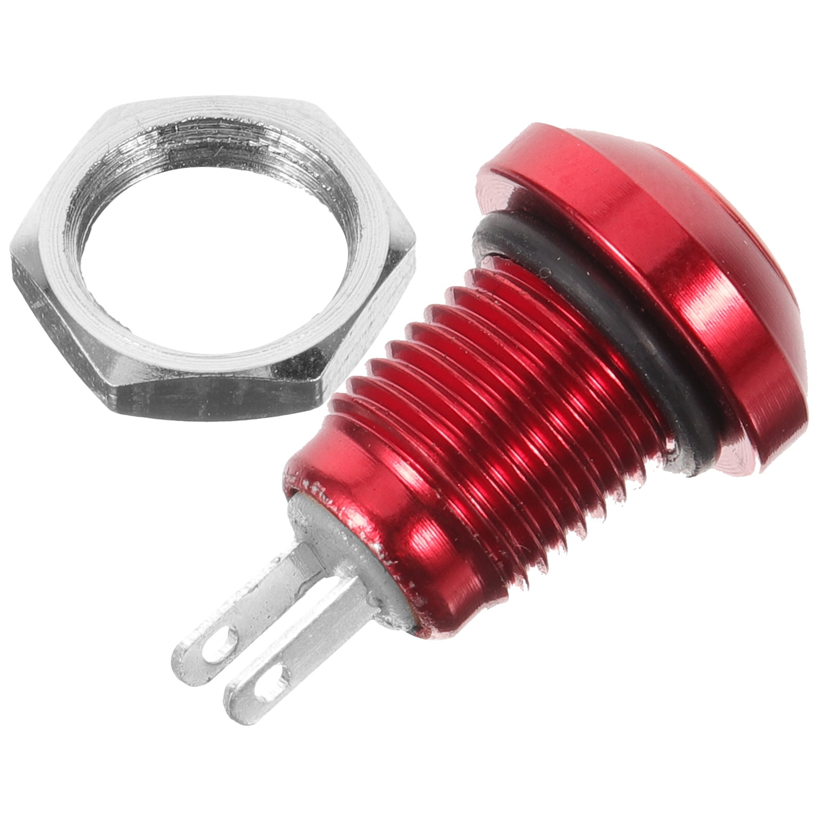 HOMEMAXS Push Button Starter Push Button Door Control 2x1.2cm Red ...