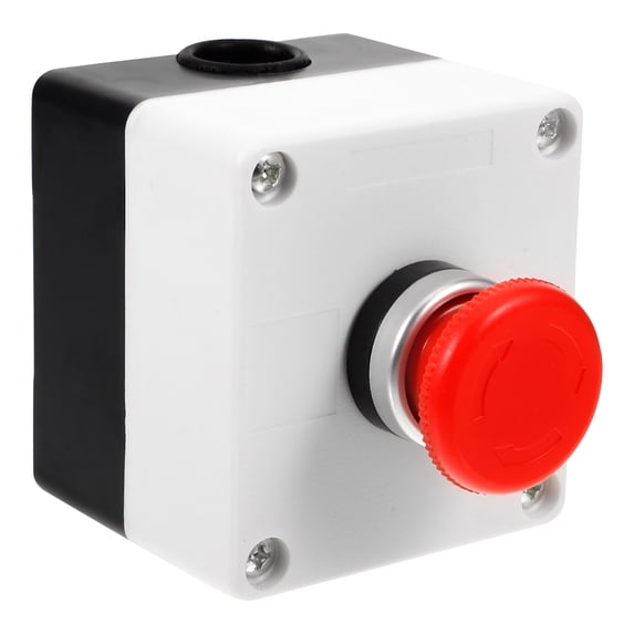 HOMEMAXS Push Button Station Box Momentary Control Switch Emergency ...