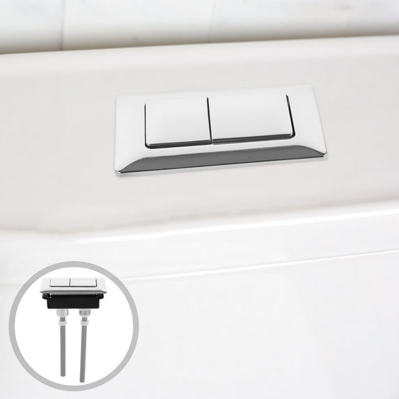 Push Toilet Flush Button Water Tank Button Replacement Double Push ...