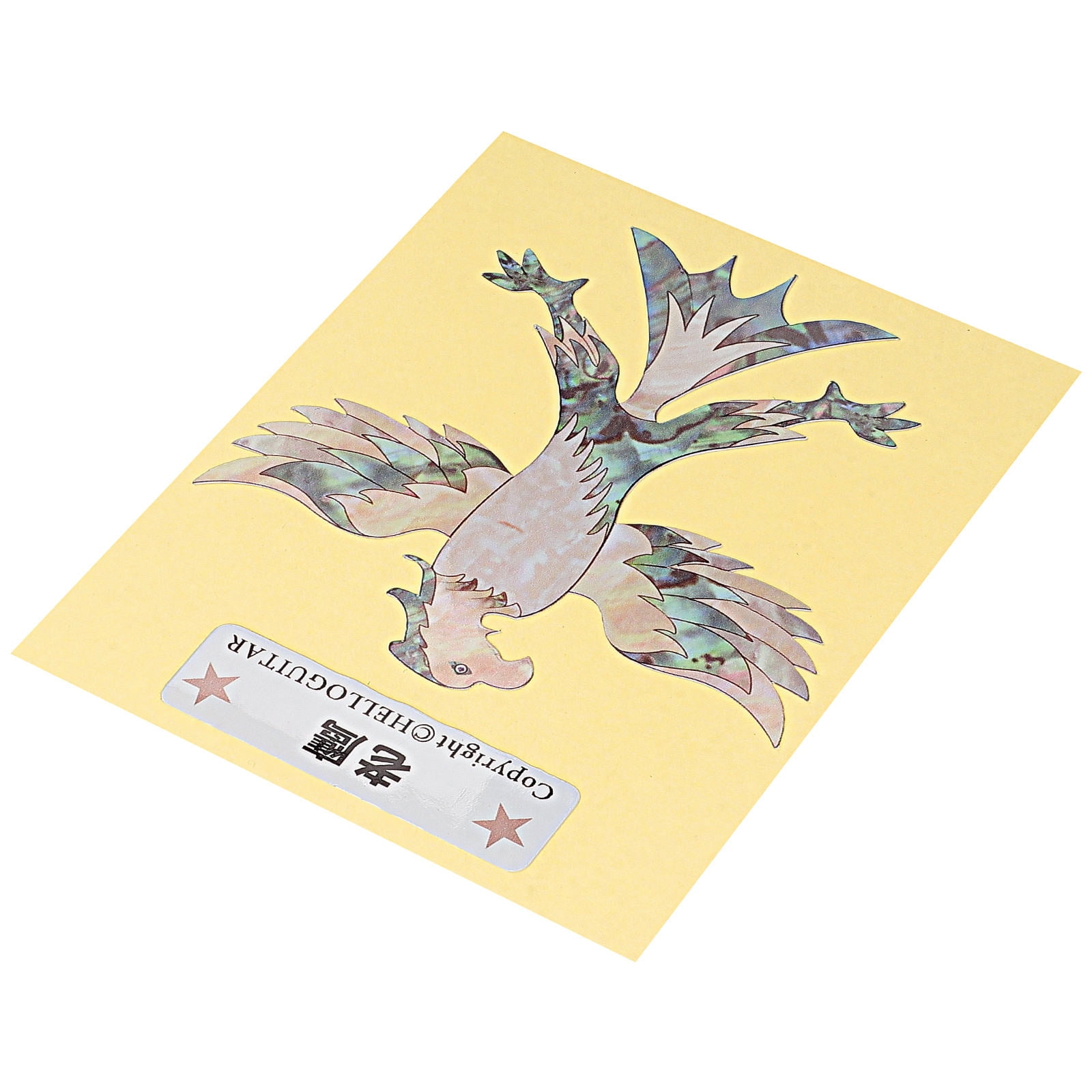 HOMEMAXS Pvc Guitar Headstock Sticker Aesthetic Alternative Accessory ...