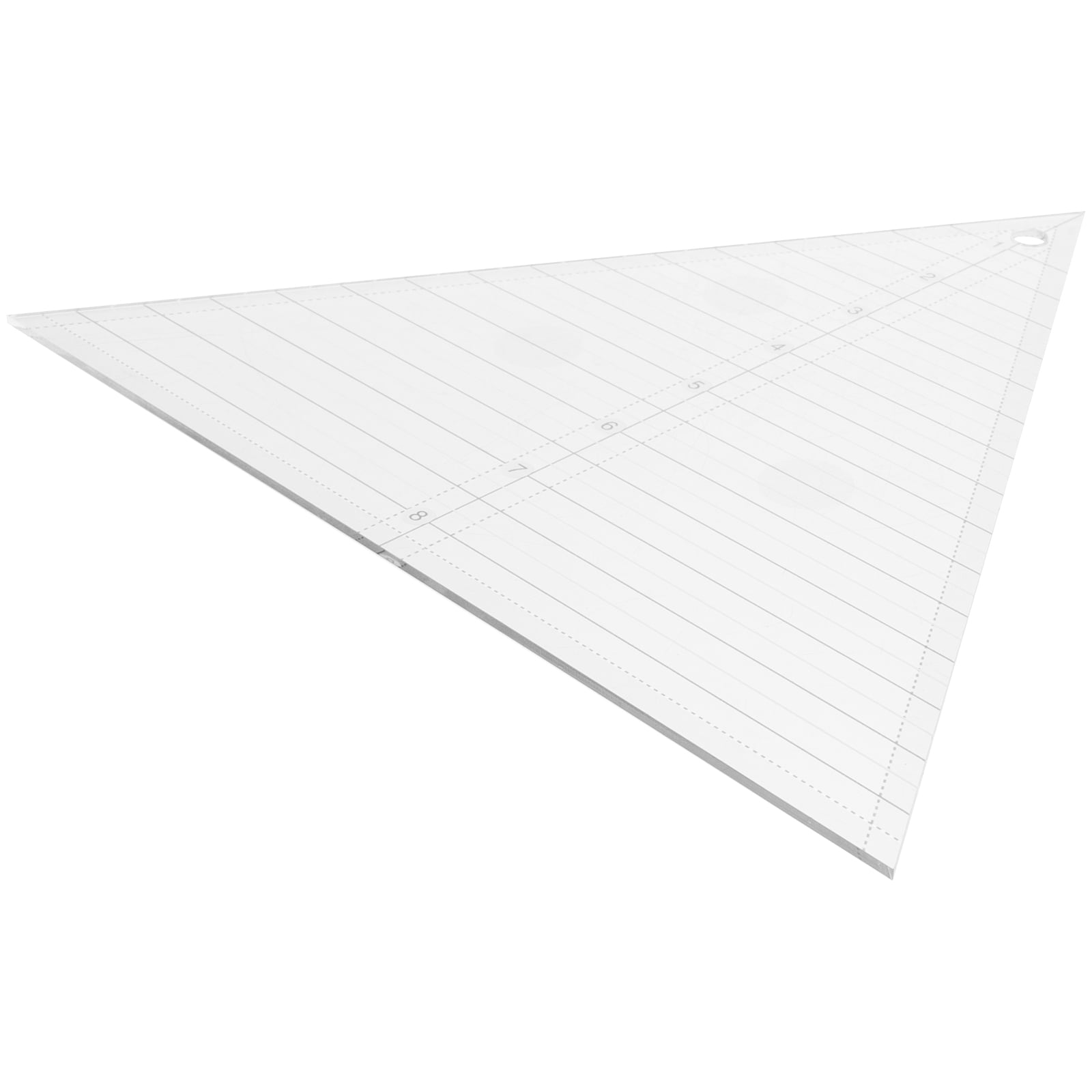 HOMEMAXS Acrylic Quilting Ruler 1Pcs for Sewing Tools Quilters White ...