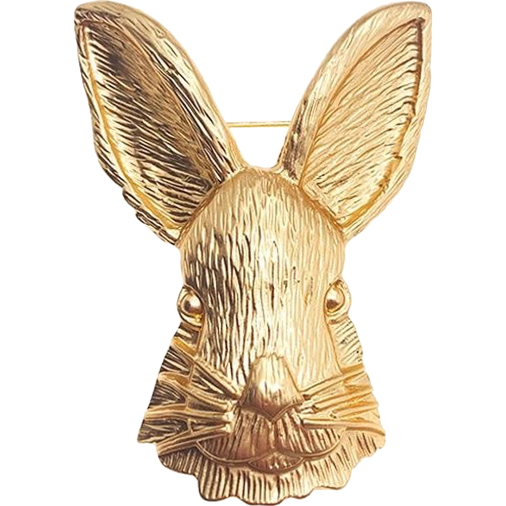 HOMEMAXS Rabbit Pin Women Clothes Pin Fashionable Brooch Animal Lapel ...