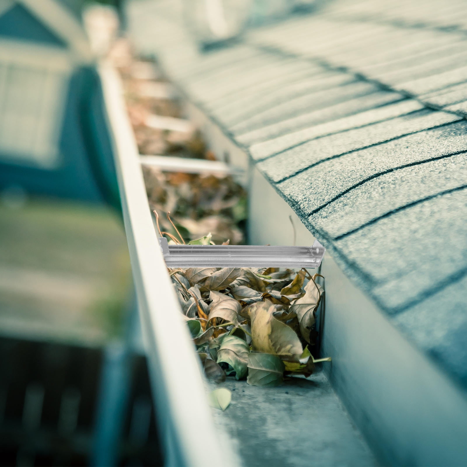 HOMEMAXS Rain Roof Gutter Supply Fixed Rack Holding Brackets Supplies ...