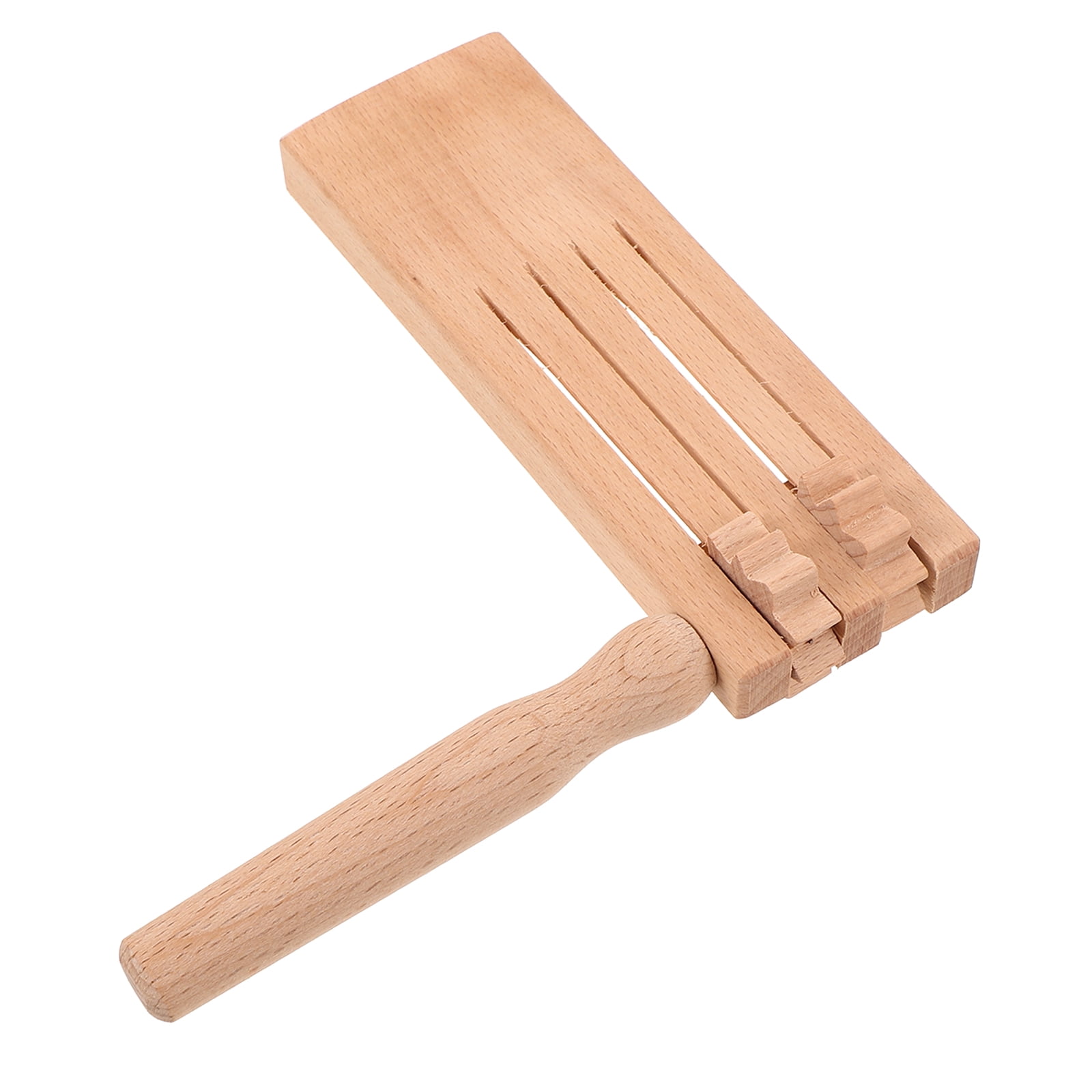 HOMEMAXS Ratchet Noise Maker Wooden Sporting Events Spinning Rattle ...