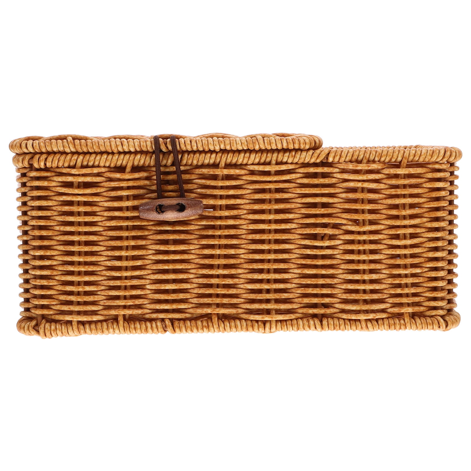 Rattan Tissue Box Handwoven Seagrass Boxes Baby Light Brown - Walmart.com
