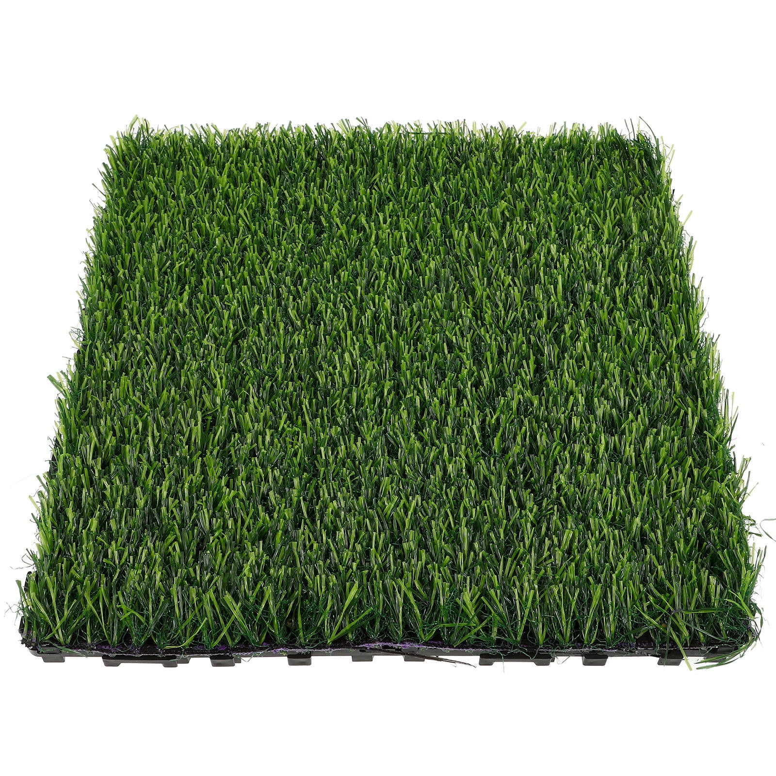 HOMEMAXS Realistic Fake Lawn Mat Square Grass Mat Landscaping ...