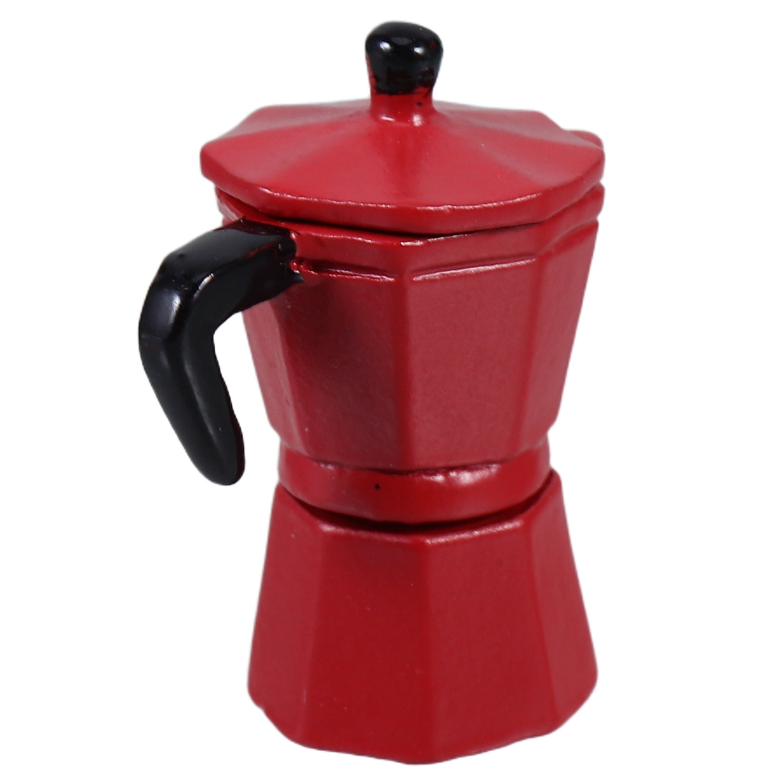 Homemaxs Realistic Mini Coffee Pot For Dollhouse Kitchen Miniature