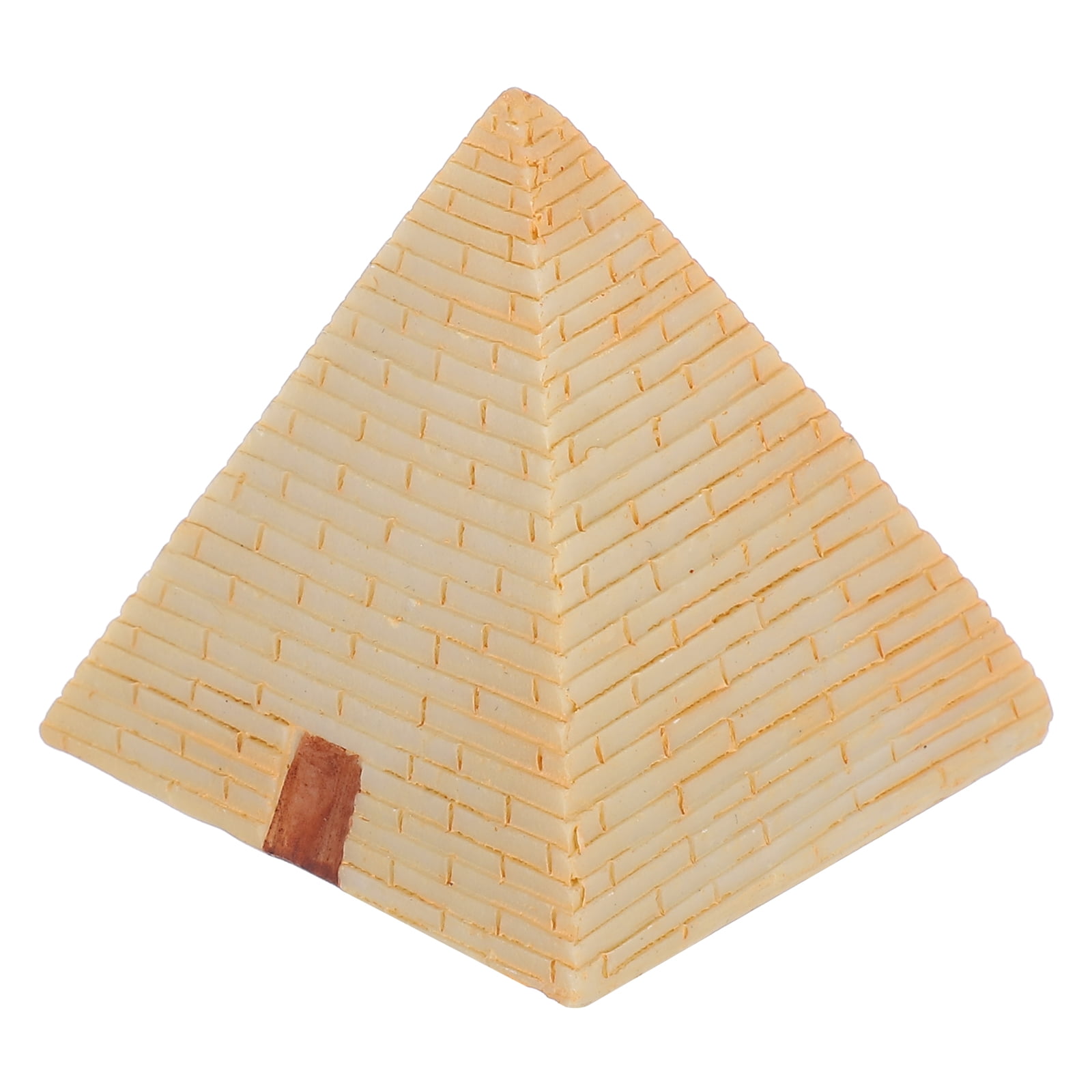 HOMEMAXS Realistic Pyramid Model Diy Egyptian Figurine For Room Decor ...