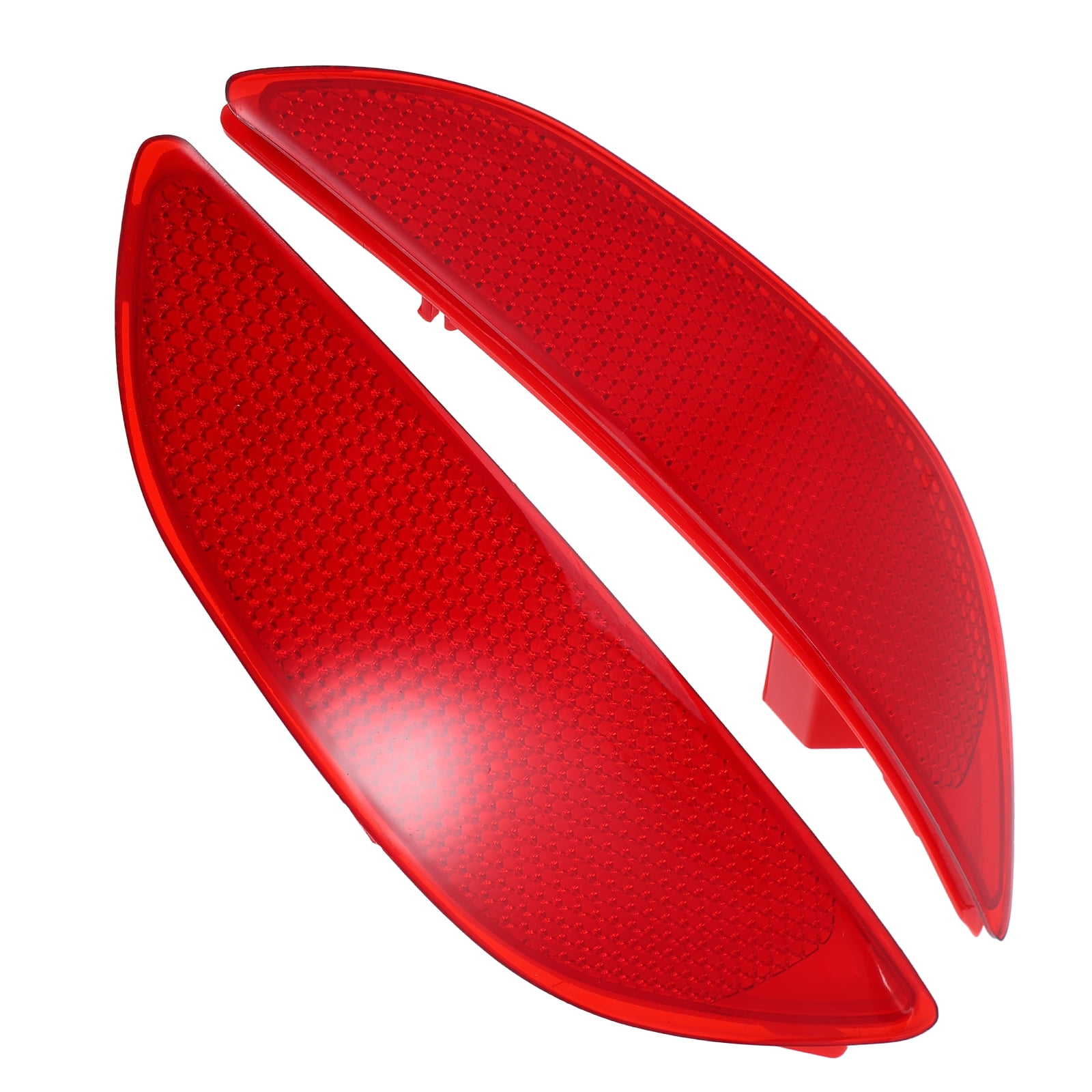 HOMEMAXS Rear Bumper Light Reflector Reflectors for Driveway Red Car ...