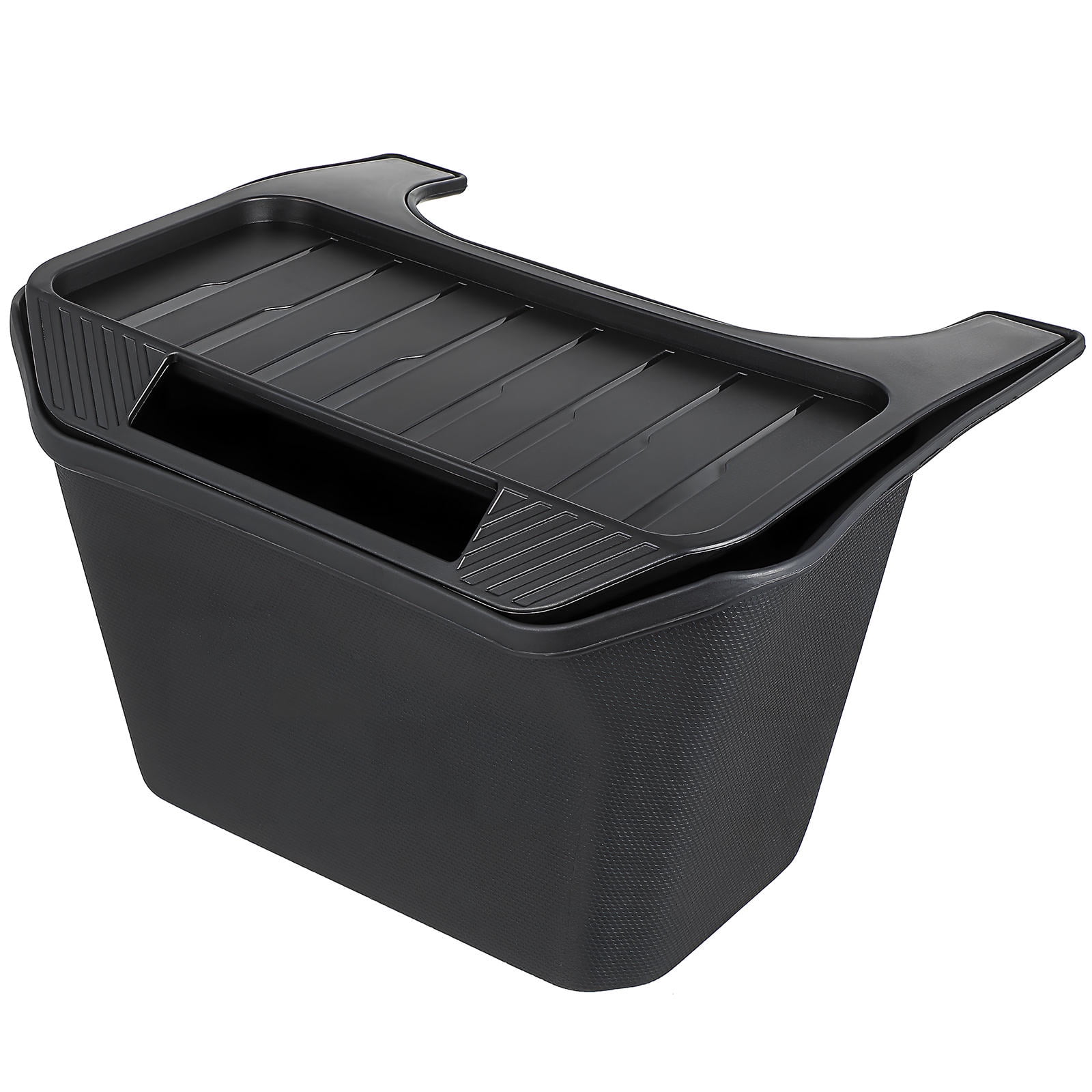 HOMEMAXS Rear Center Console Organizer Car Trash Bin Backseat Storage ...