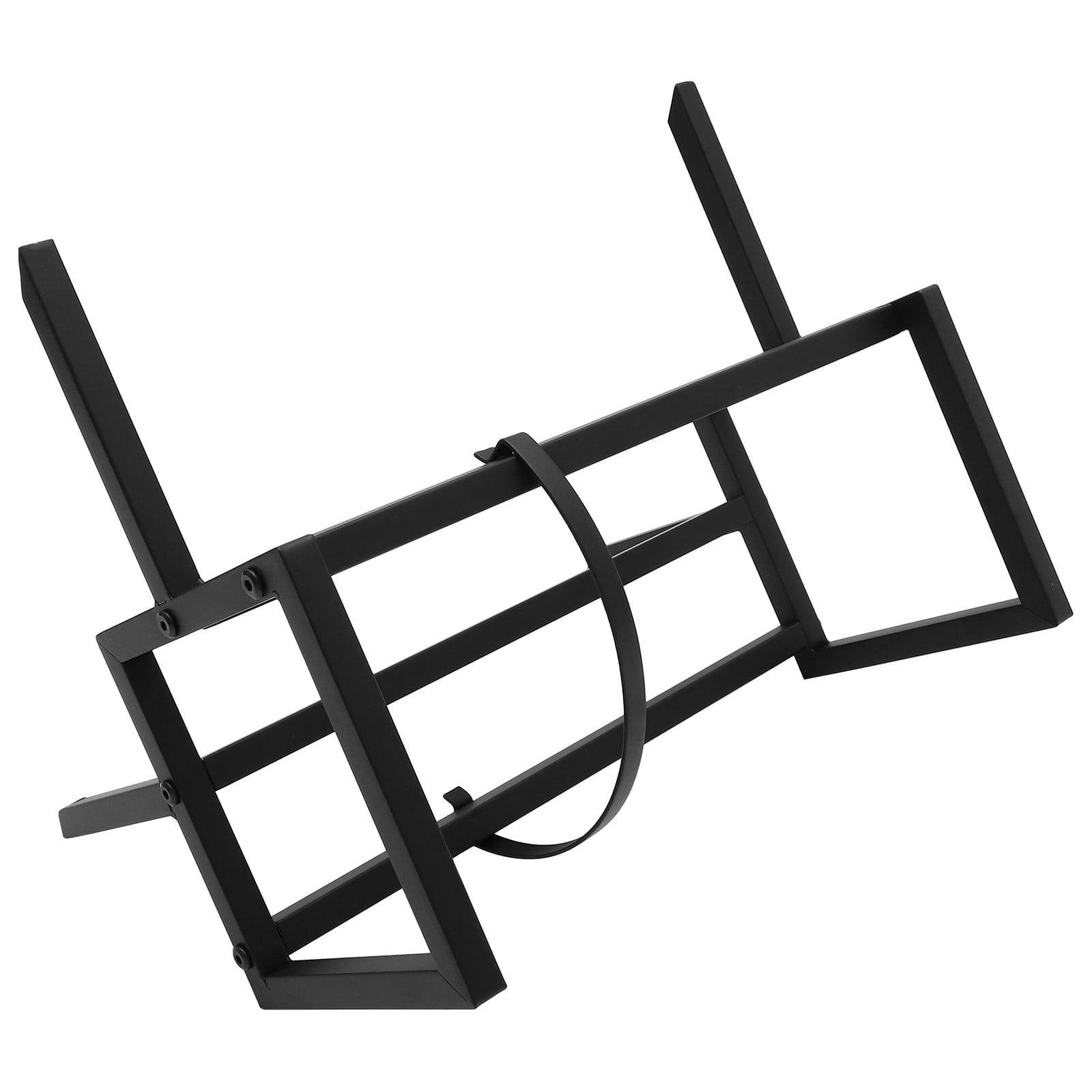 HOMEMAXS Record Storage Rack Vinyl Record Holder Iron Record Shelf ...