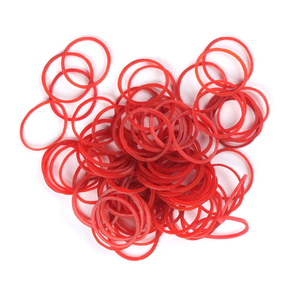 HOMEMAXS Red Elastic Rubber Bands Vegetable Stretchable Band for Home ...
