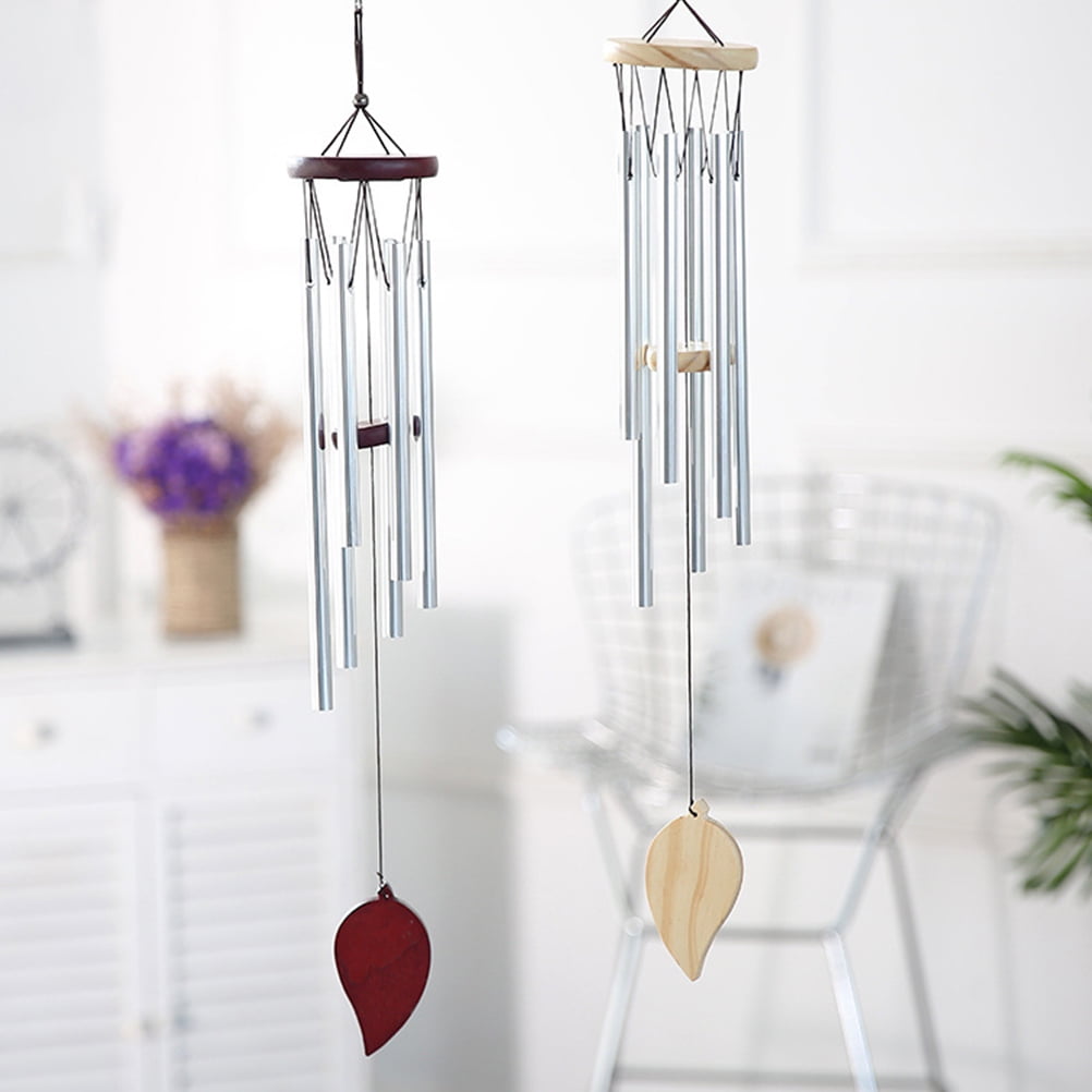 HOMEMAXS Red Metal Wind Chimes with HighQuality Materials for Relaxing ...