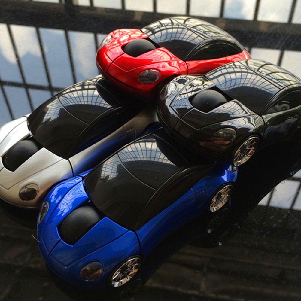 HOMEMAXS Red Wireless Mouse with 2.4GHz Transmission for Computer ...