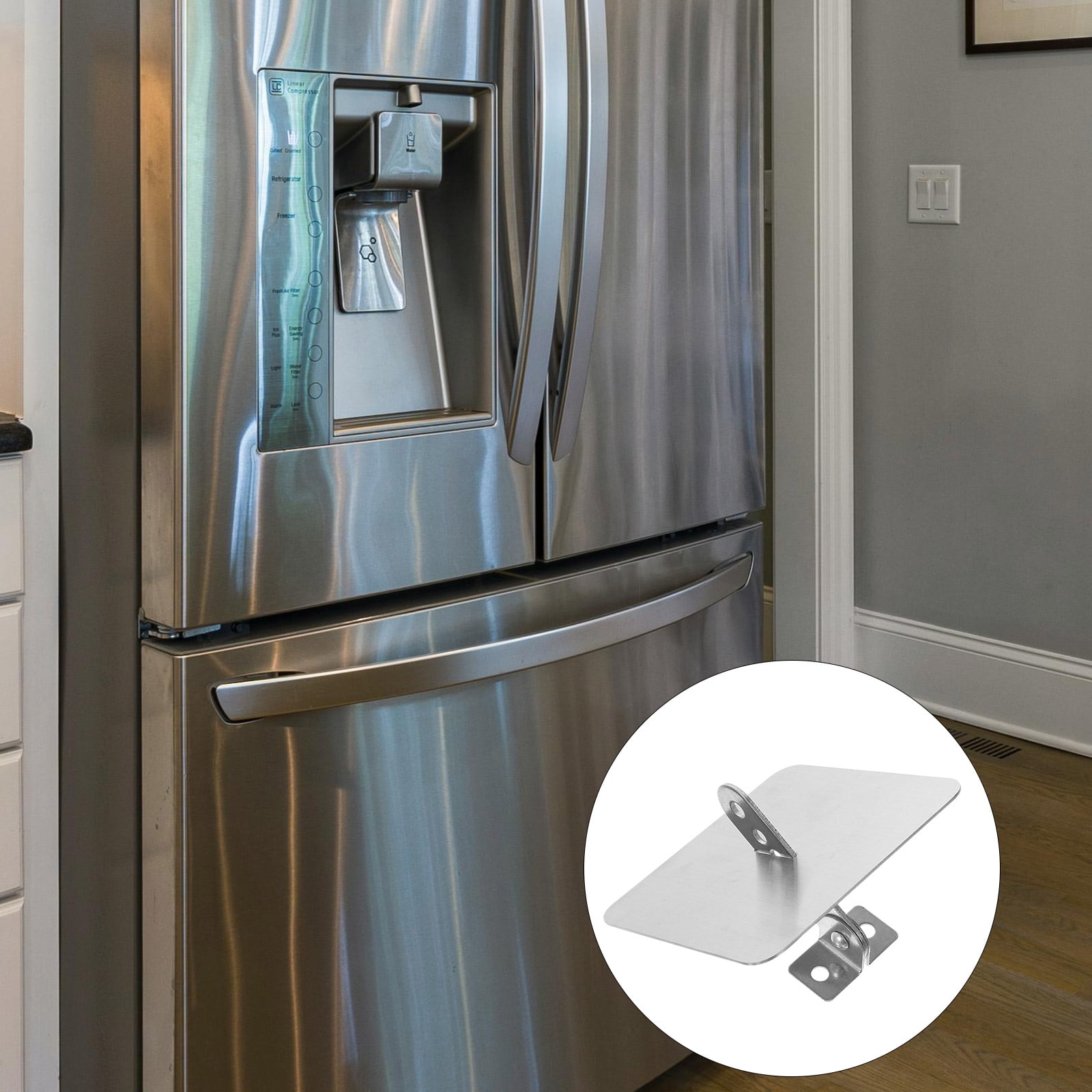 HOMEMAXS Refrigerator Lock Safety Locks for Fridges Refrigerators ...