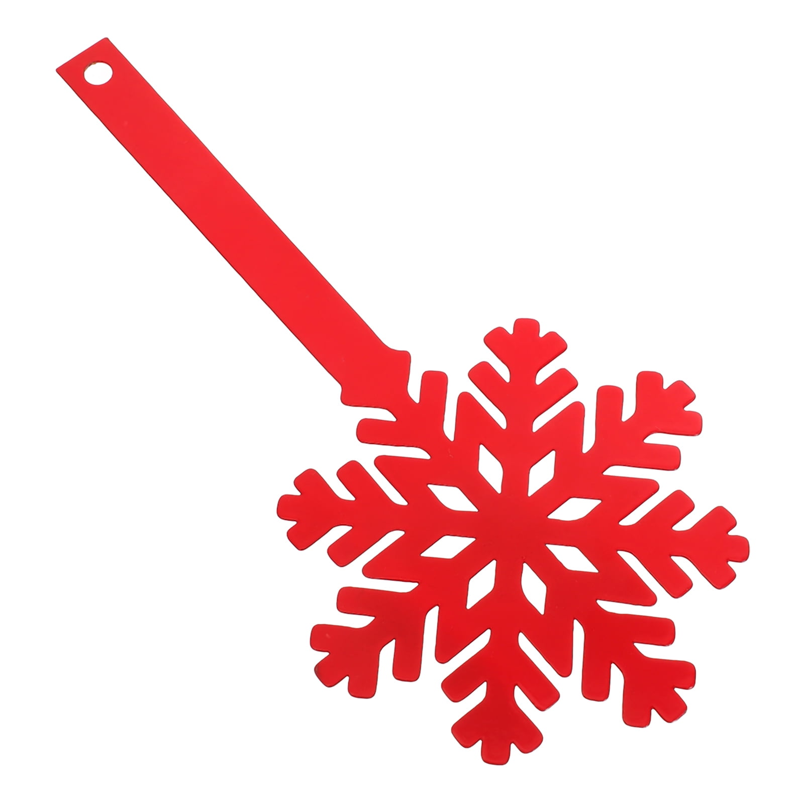 HOMEMAXS Replacing Mailbox Decor Snowflake Replacement Topper Flag Red ...