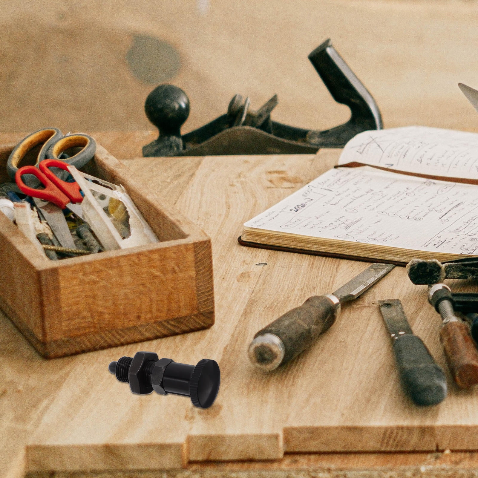 Reset Type Indexing Plunger Sturdy Carbon Steel Spring Plunger Metal ...