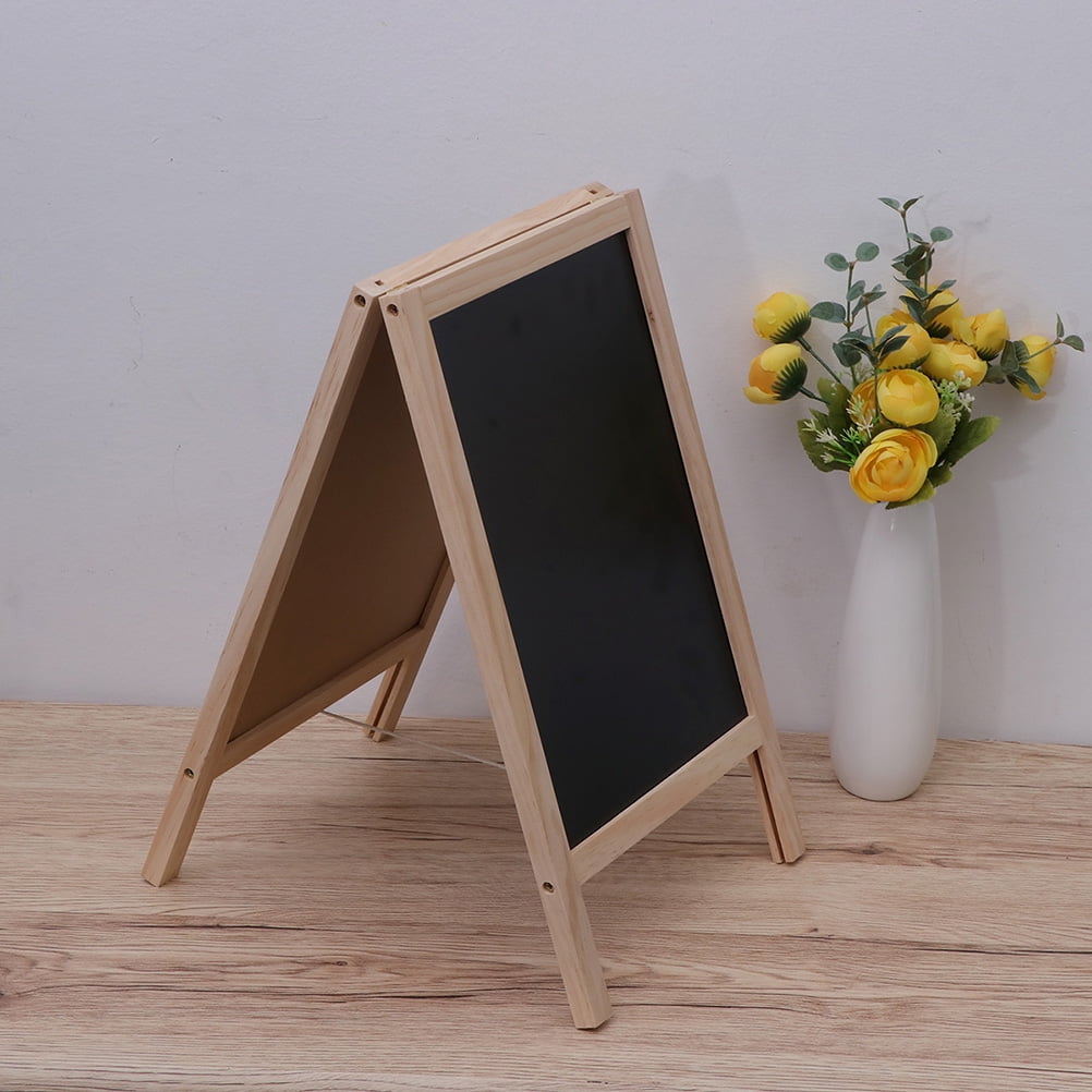 Restaurant Blackboard Stand First Day of School Chalkboard Easel ...