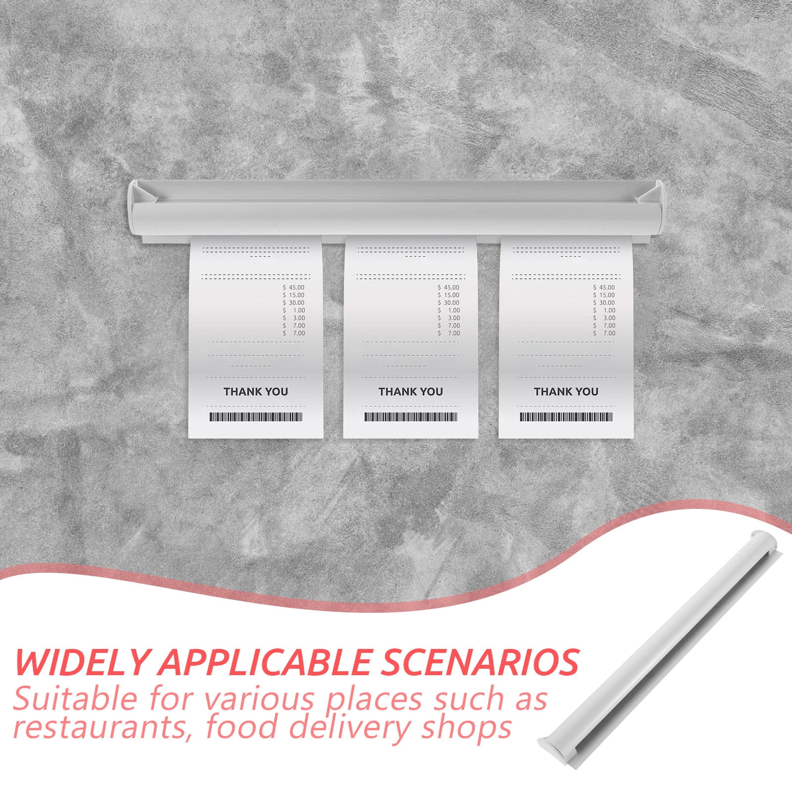 HOMEMAXS Restaurant Order Holder Metal Receipt Holder Paper Holder ...