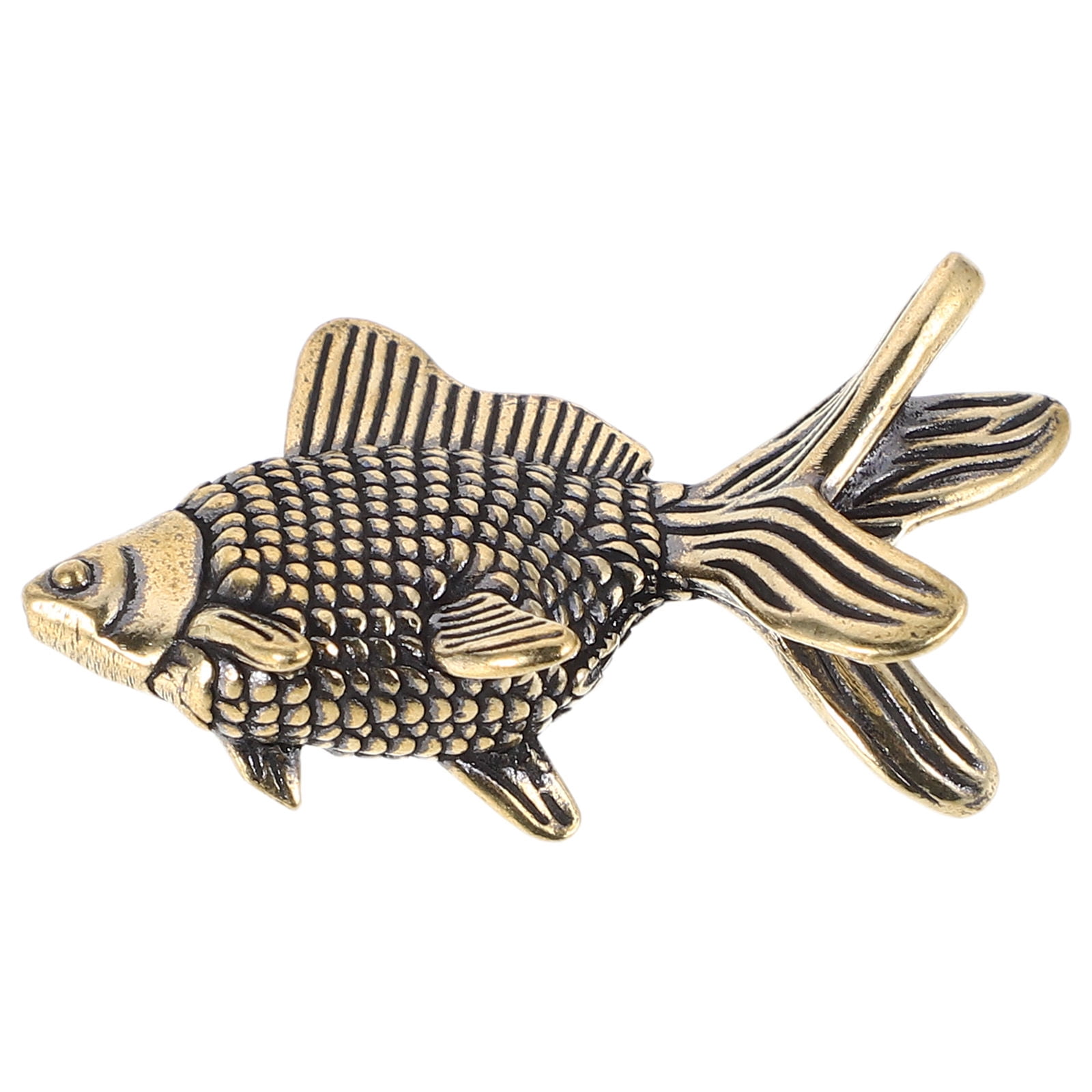HOMEMAXS Retro Goldfish Tea Pet Feng Shui Fortune Decoration Yearly ...