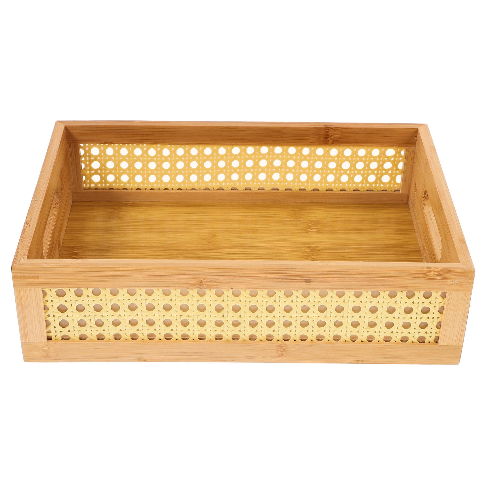 HOMEMAXS Retro Storage Box Woven Storage Case Household Storage Basket ...