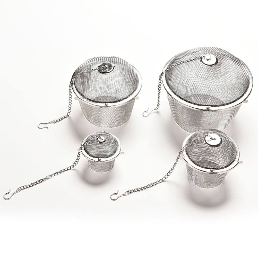 HOMEMAXS Reusable Tea Steeper Mesh Strainer Steel Infusers for Loose ...