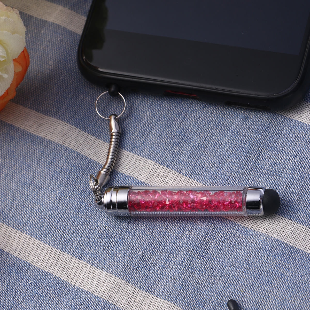 HOMEMAXS Rhinestone Touch Pens with Soft Tip for Phone and Tablets Use ...