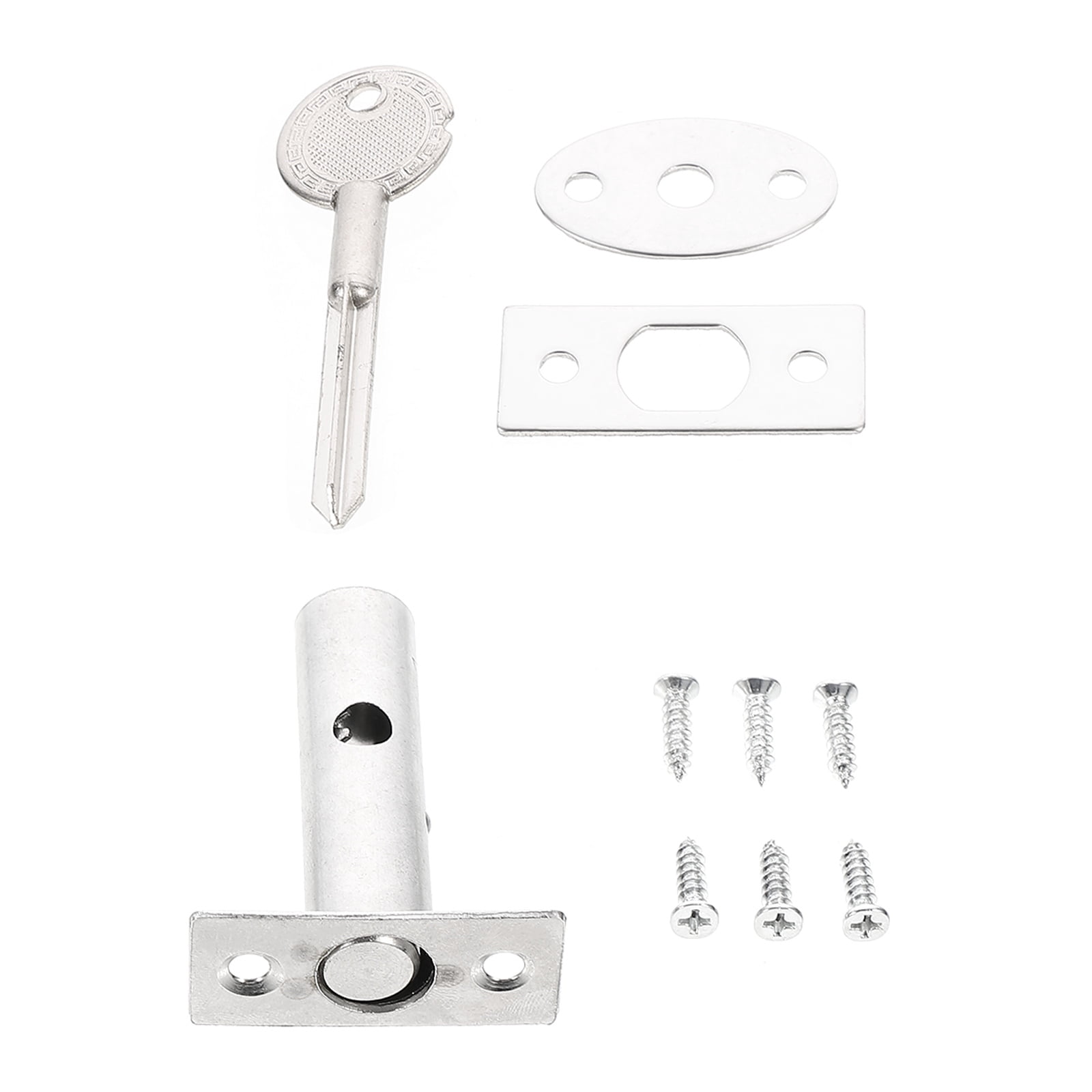 HOMEMAXS Ring Front Pipe Well Passage Door Lock Compact Easy to Use ...