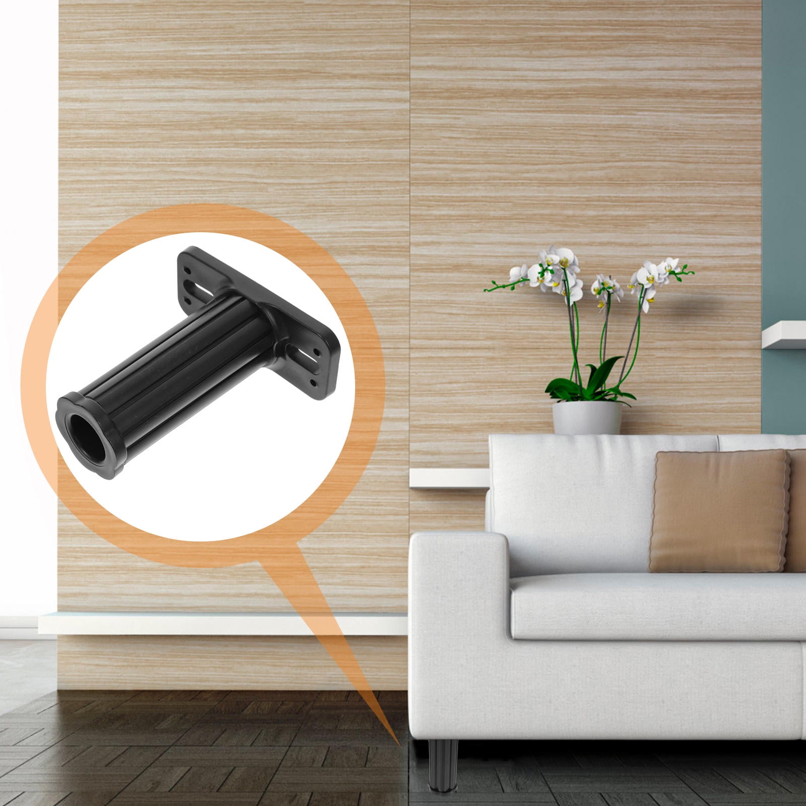 HOMEMAXS Risers Adjustable Support Feet Simple Furniture Legs Sofa 11 ...