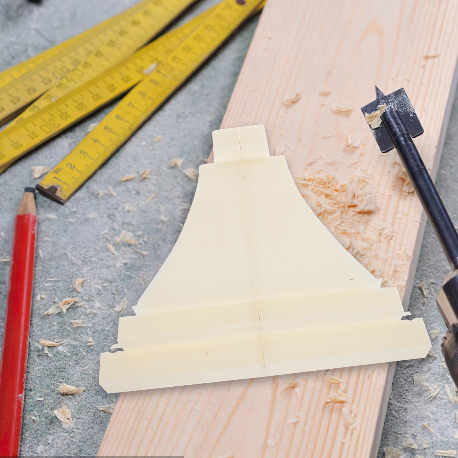 HOMEMAXS Roof Corner Line Mold Stepping Stone Molds for Concrete Beige ...