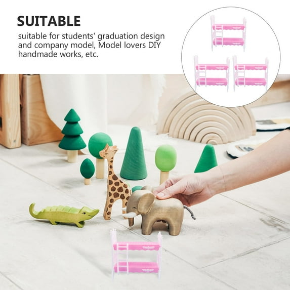 Rosy Mini House Model Accessory for Playing with Realistic Details and ...