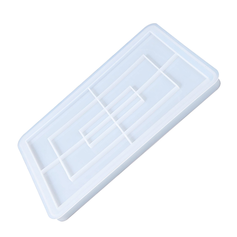 HOMEMAXS Round Candlestick Mold Pallet Diy Resin Epoxy Tray Casting ...