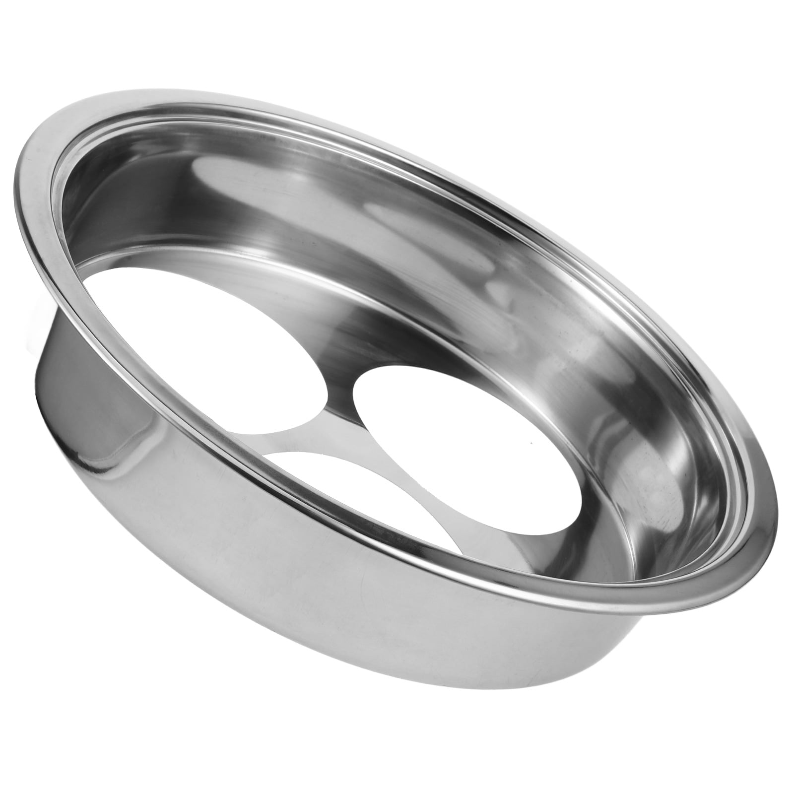 HOMEMAXS Round Rack Stainless Steel Pot Rack Slotted Spoon Rack Pot ...