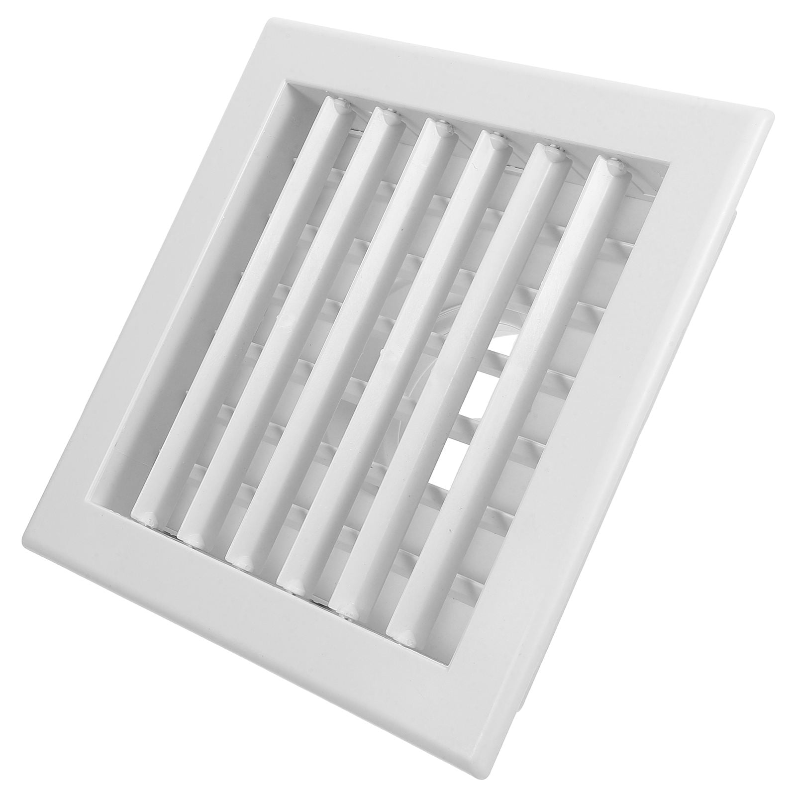 HOMEMAXS Round Vent Cover Air Conditioner Ceiling Louvered Vents White ...